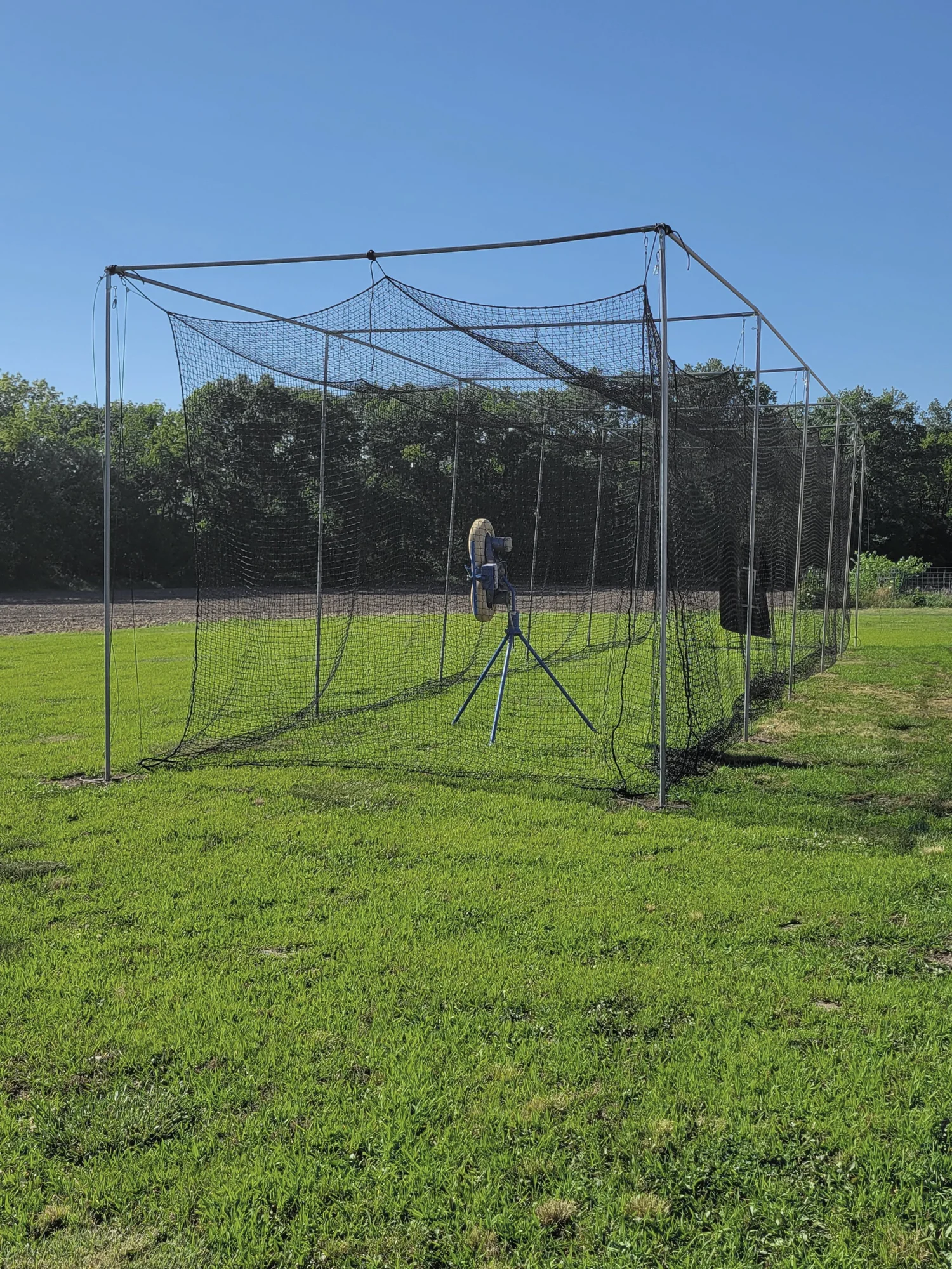 10ft H x 12ft W x 50ft L Pro-Kit | Batting Cage Netting | Batting Cage ...