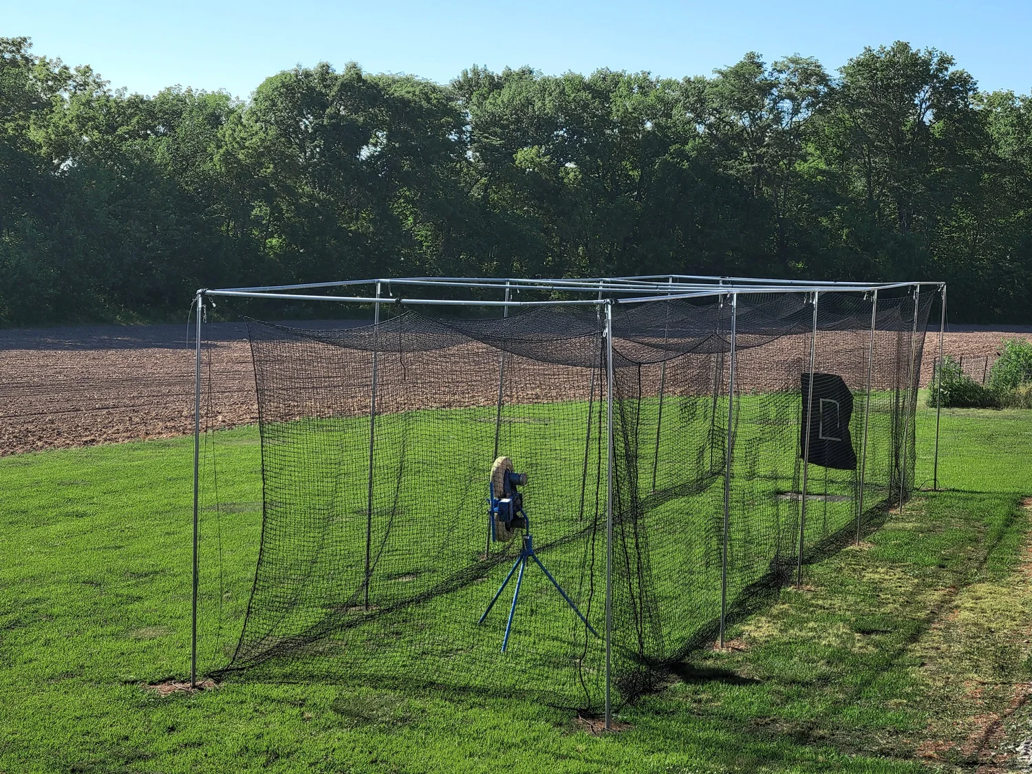 Batting Cage Netting (60Ply) | Baseball Softball Batting Practice Net ...
