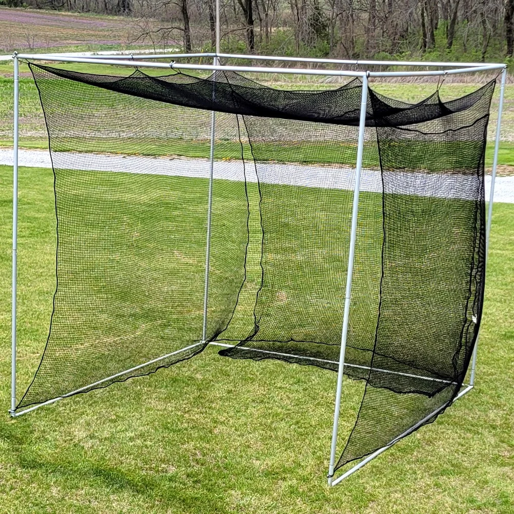 Golf Cage Frame Fitting | Fittings for your new Home Golf Cage Practice ...