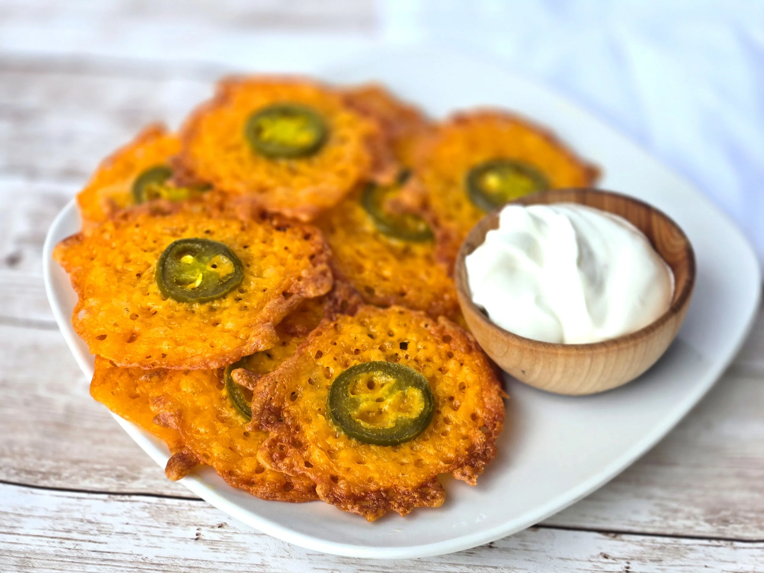 Jalapeno Cheese Chips — Lean Green Cooking