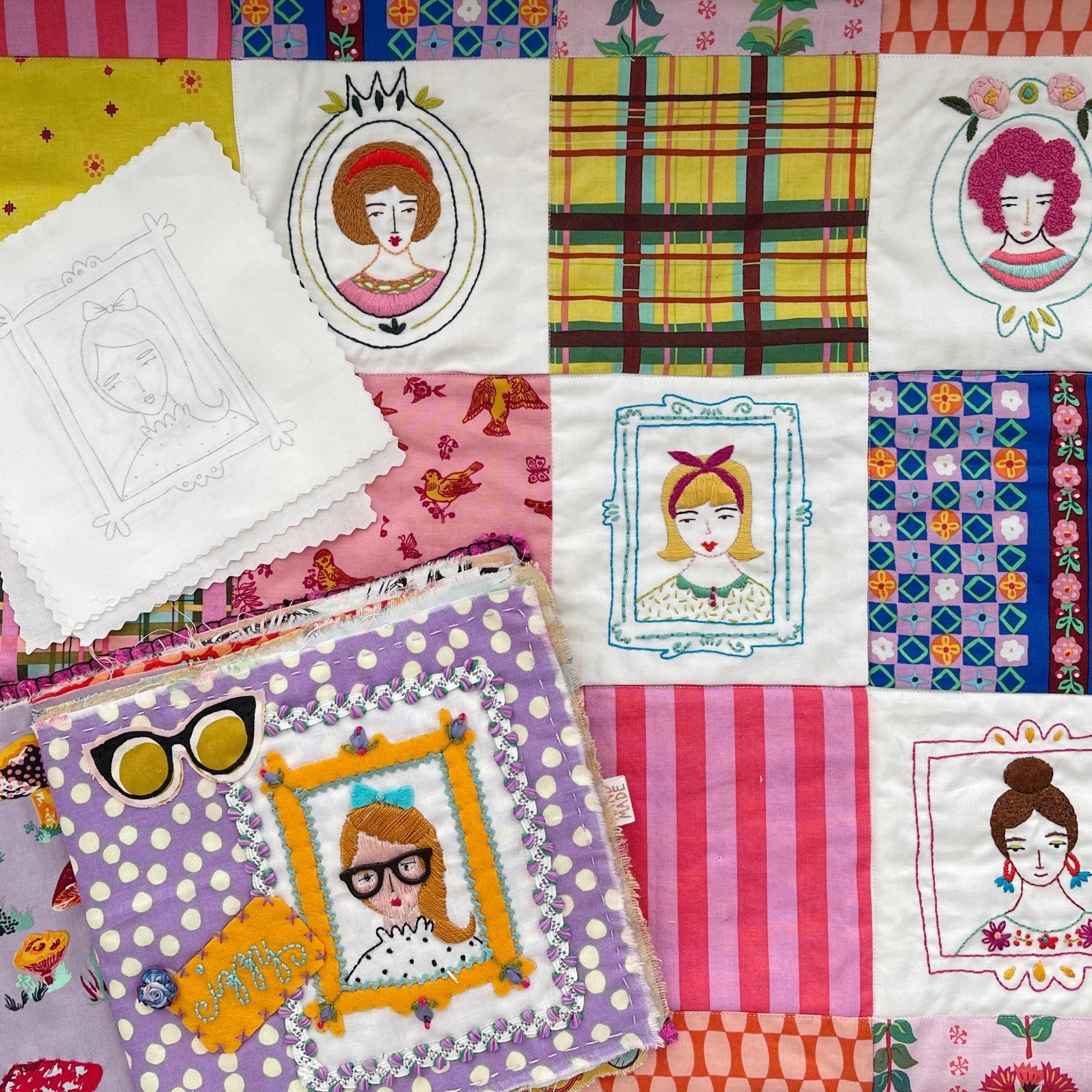LULU doll embroidery pattern — noodle & lou