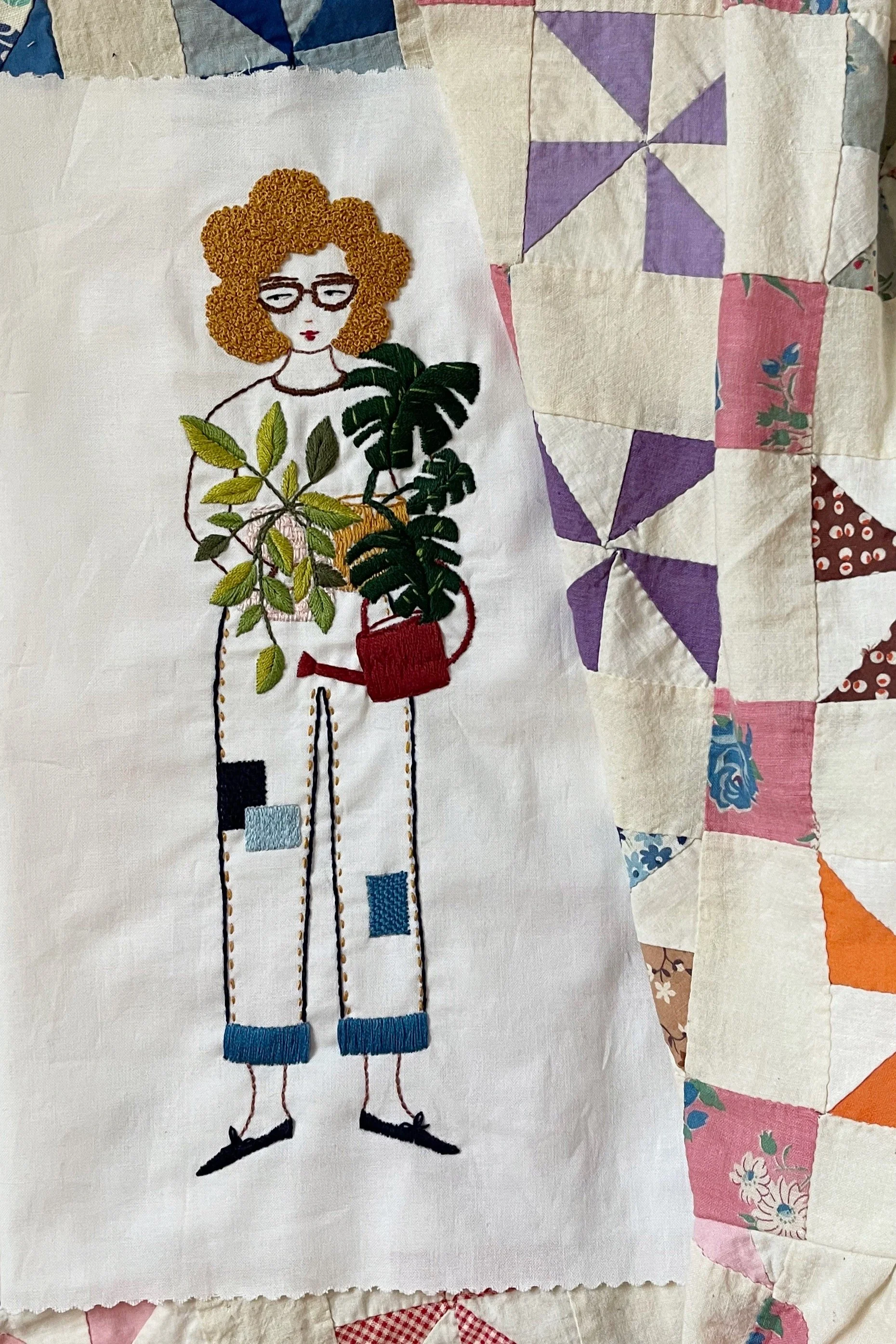 JANE doll embroidery pattern — noodle & lou