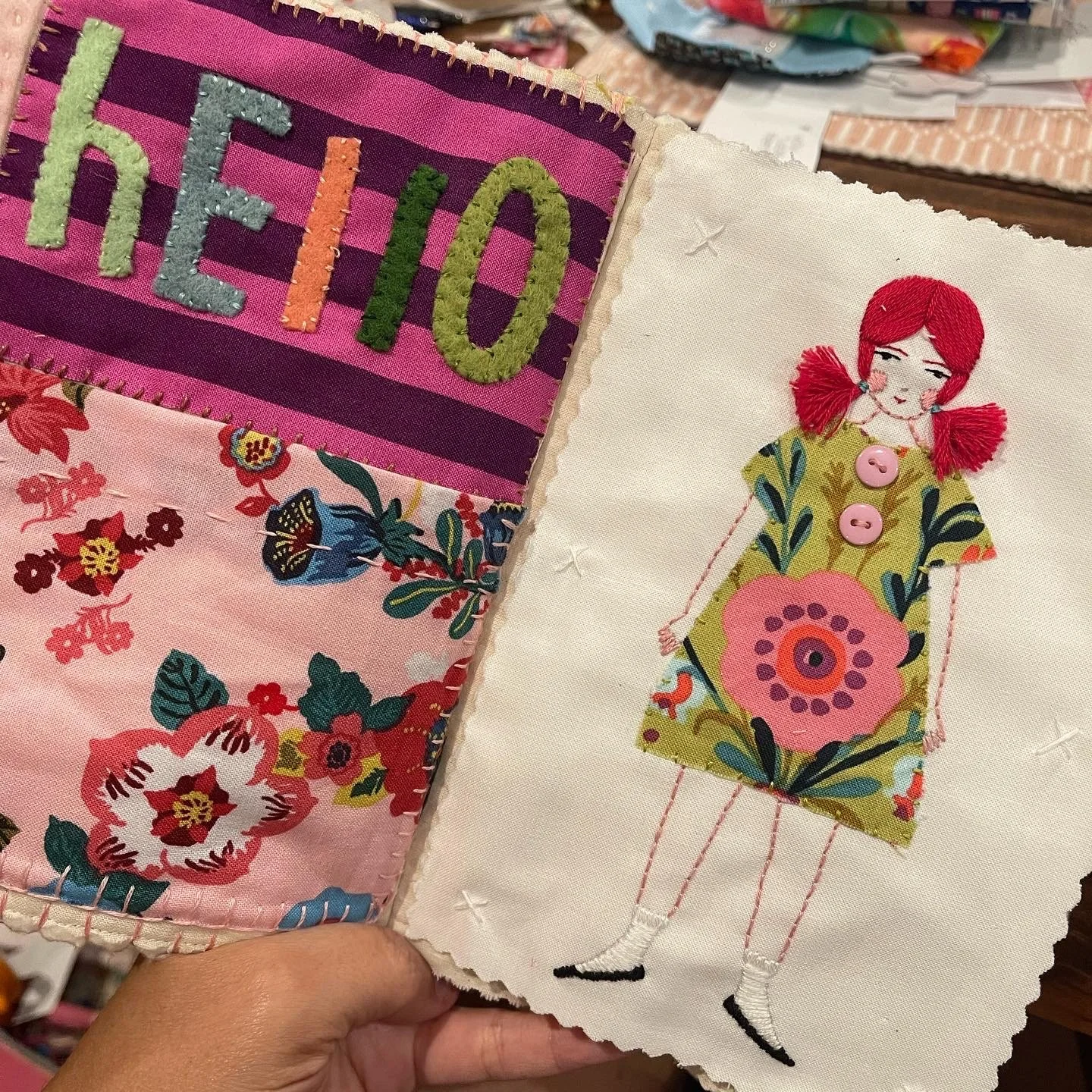 LULU doll embroidery pattern — noodle & lou