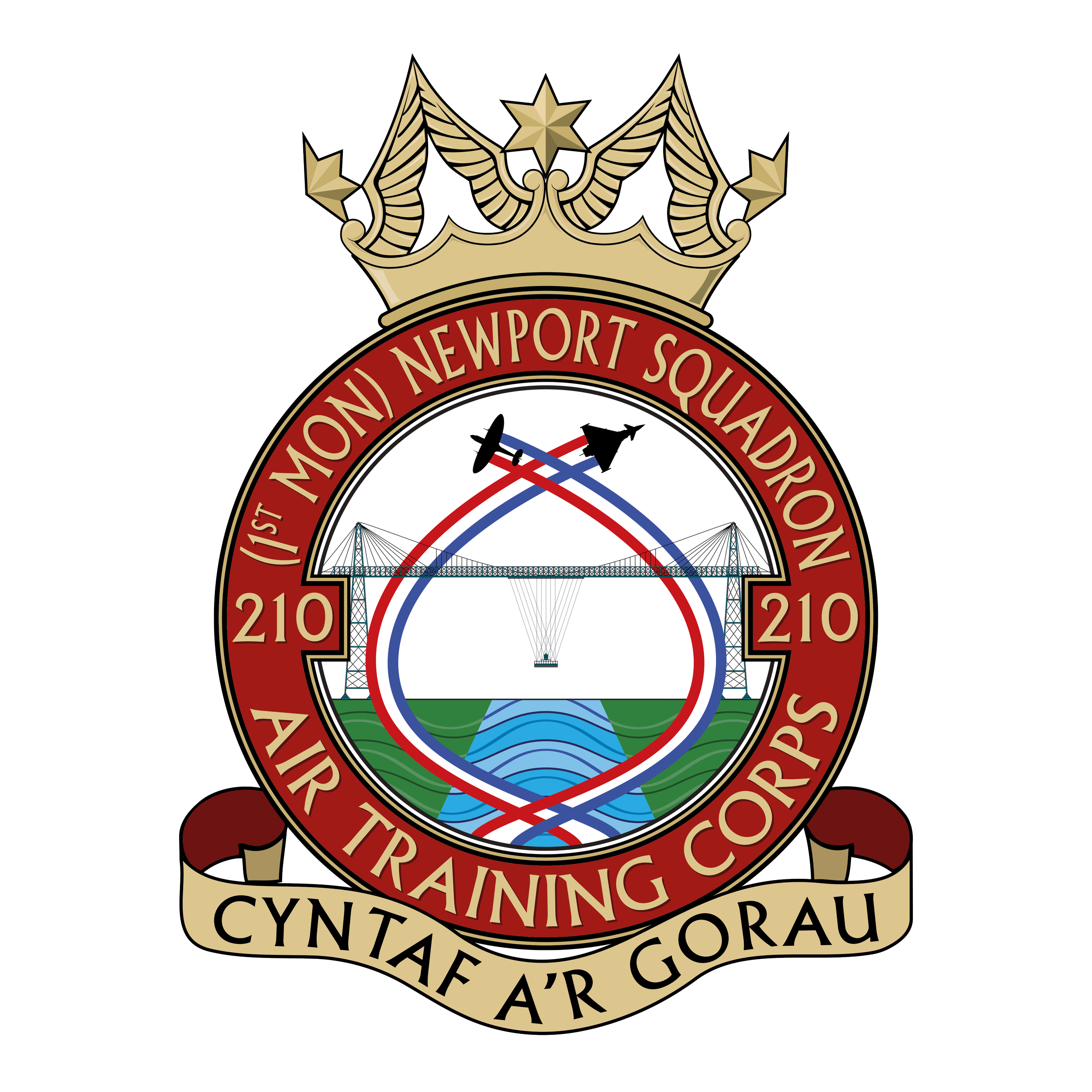No1 Welsh Wing Badges — Royal Air Force Badge Archive