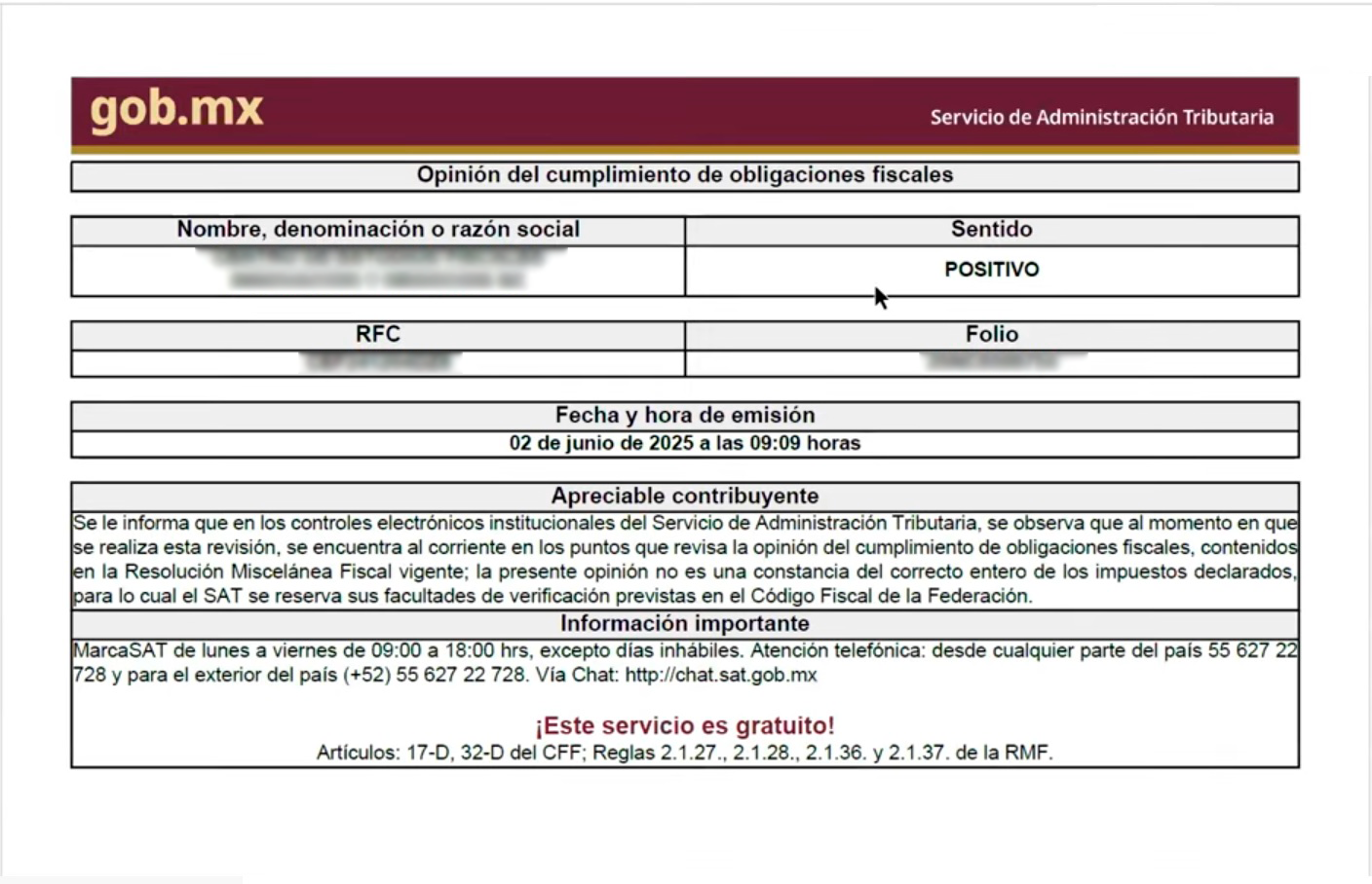 Conoce los cambios a la Opinión de Cumplimiento — VITEL