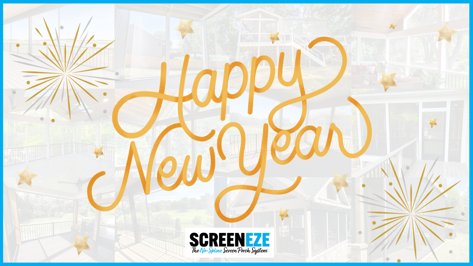 SCREENEZE | No-Spline Screen Porch Systems