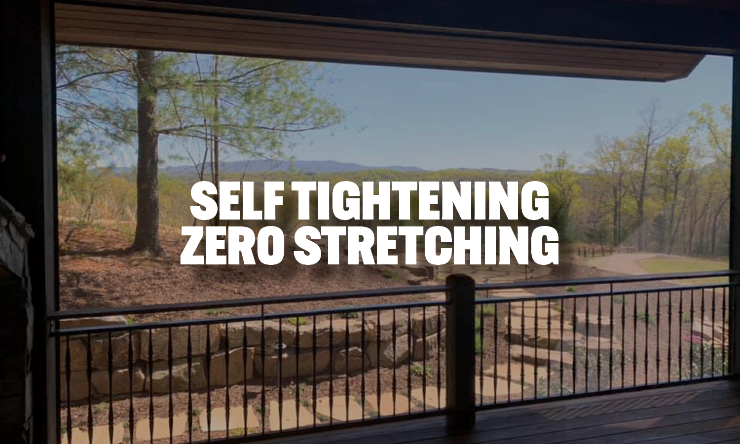 SCREENEZE | No-Spline Screen Porch Systems