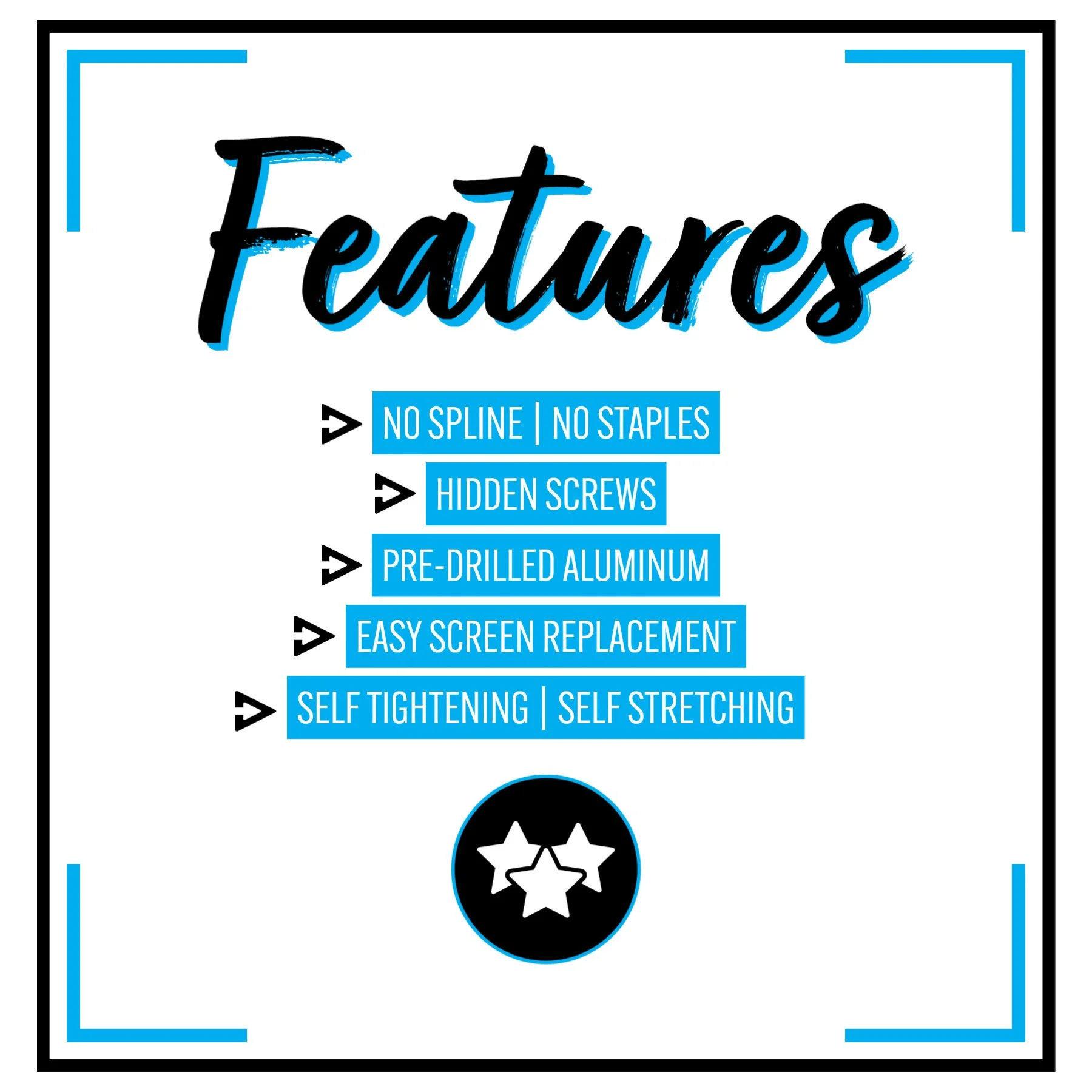 SCREENEZE | No-Spline Screen Porch Systems