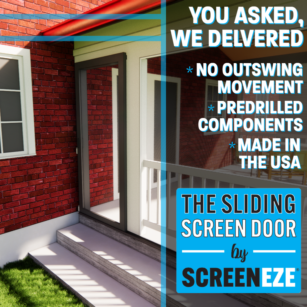 SCREENEZE | No-Spline Screen Porch Systems