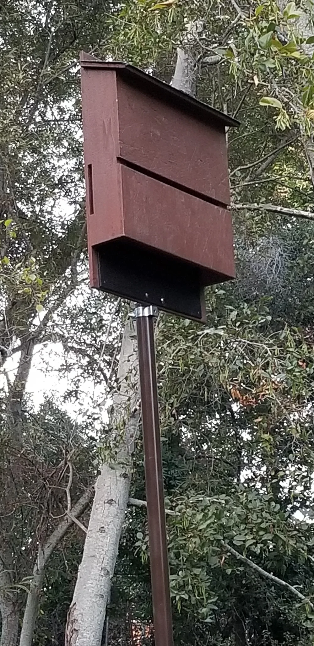 Pole Mounting Hardware, Amador Country Bat House — Amador Barn Owl Box ...