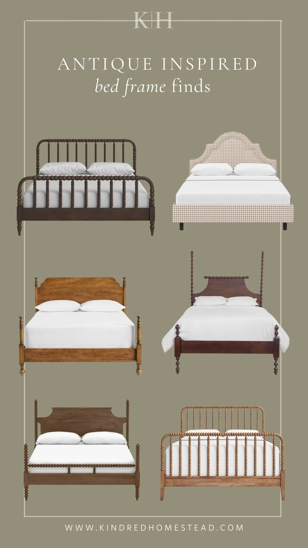 Antique Inspired: Bed Frames — KINDRED HOMESTEAD