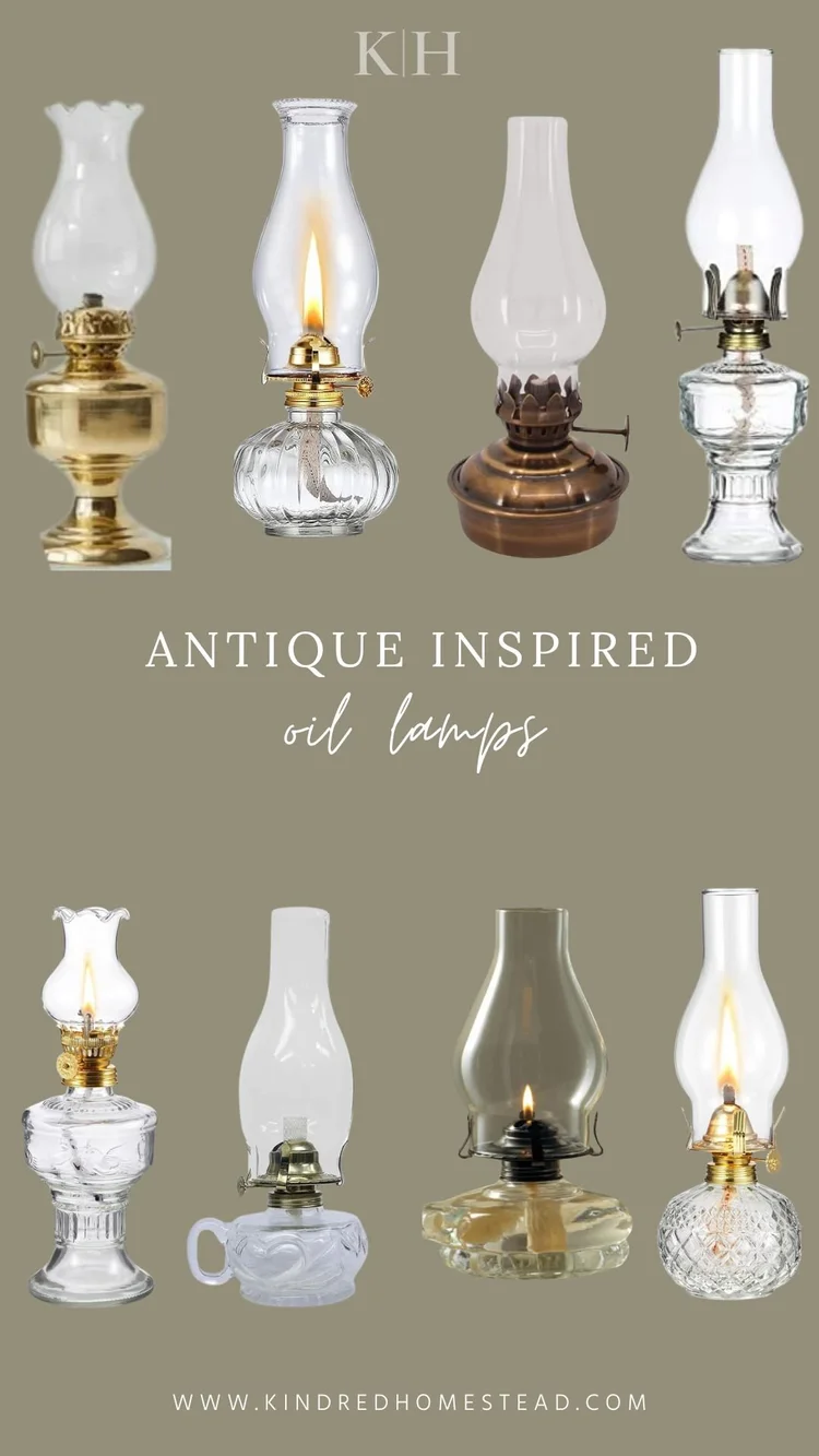 Antique Inspired: Oil Lamps — KINDRED HOMESTEAD