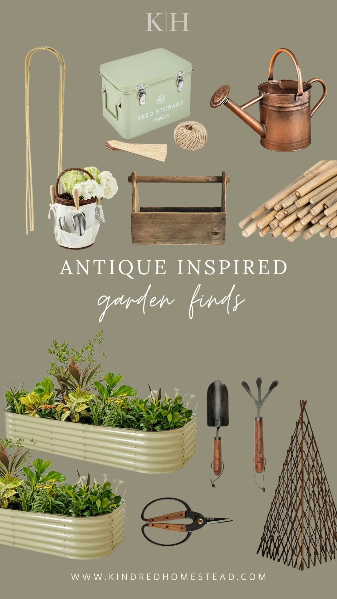 Antique Inspired: Garden Finds — KINDRED HOMESTEAD