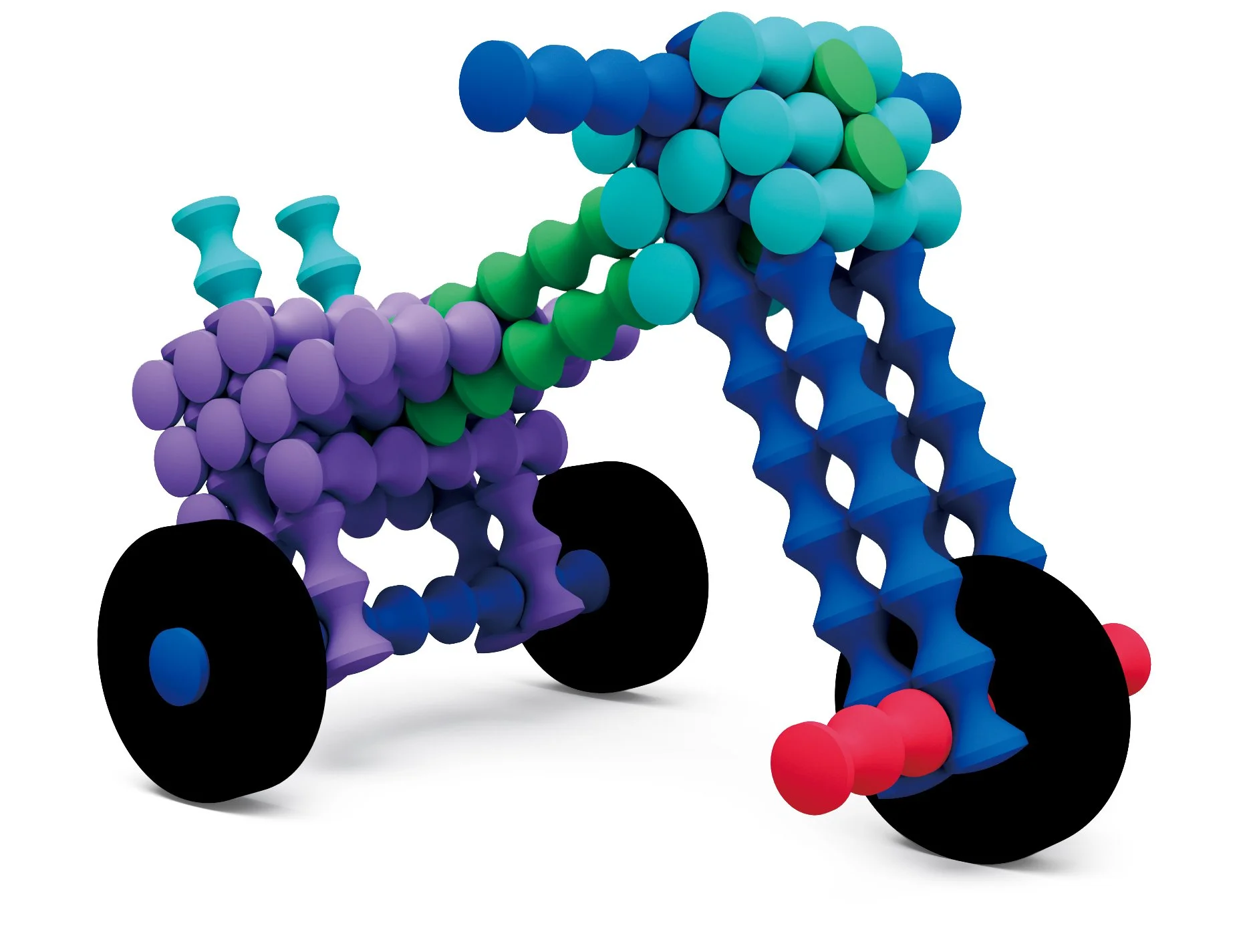 Playstix 80 Piece JUMBO Set — Popular Playthings