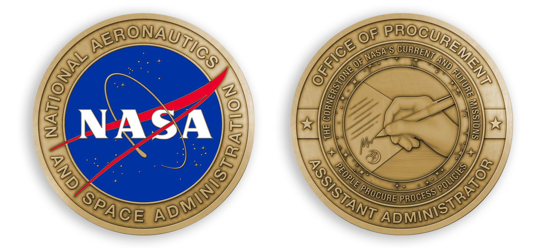 NASA Challenge Coin — Kelley May