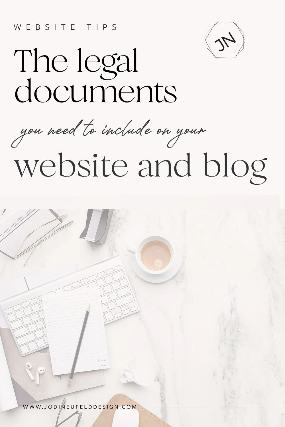 The legal documents you need to include on your website and blog