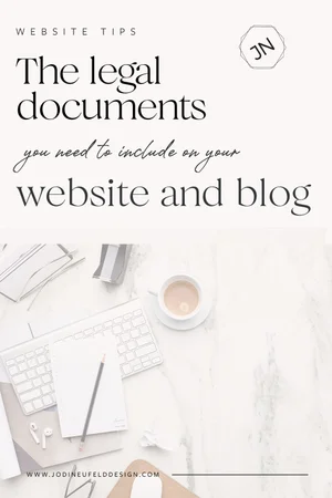 The legal documents you need to include on your website and blog — Jodi ...