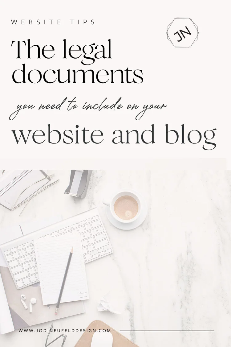 The legal documents you need to include on your website and blog — Jodi ...