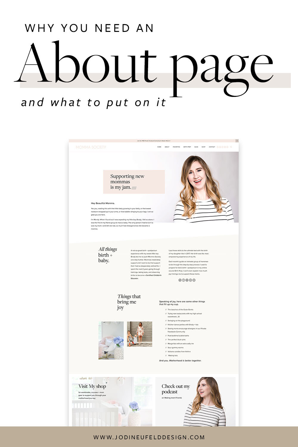 About pages - what to put on them and are they even necessary?