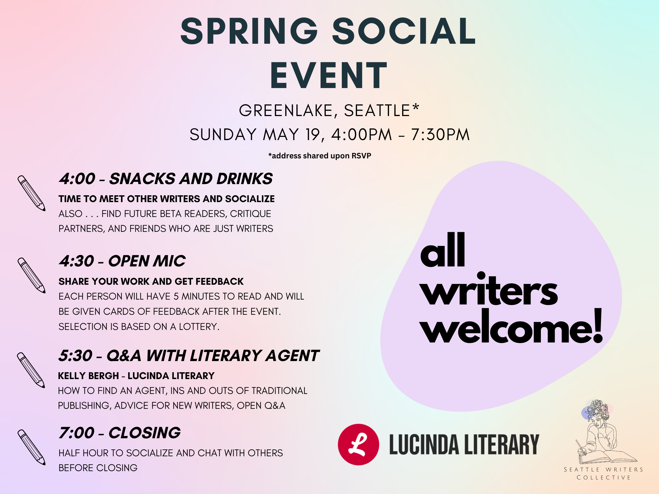 Seattle Writers Collective — Sam Calvo