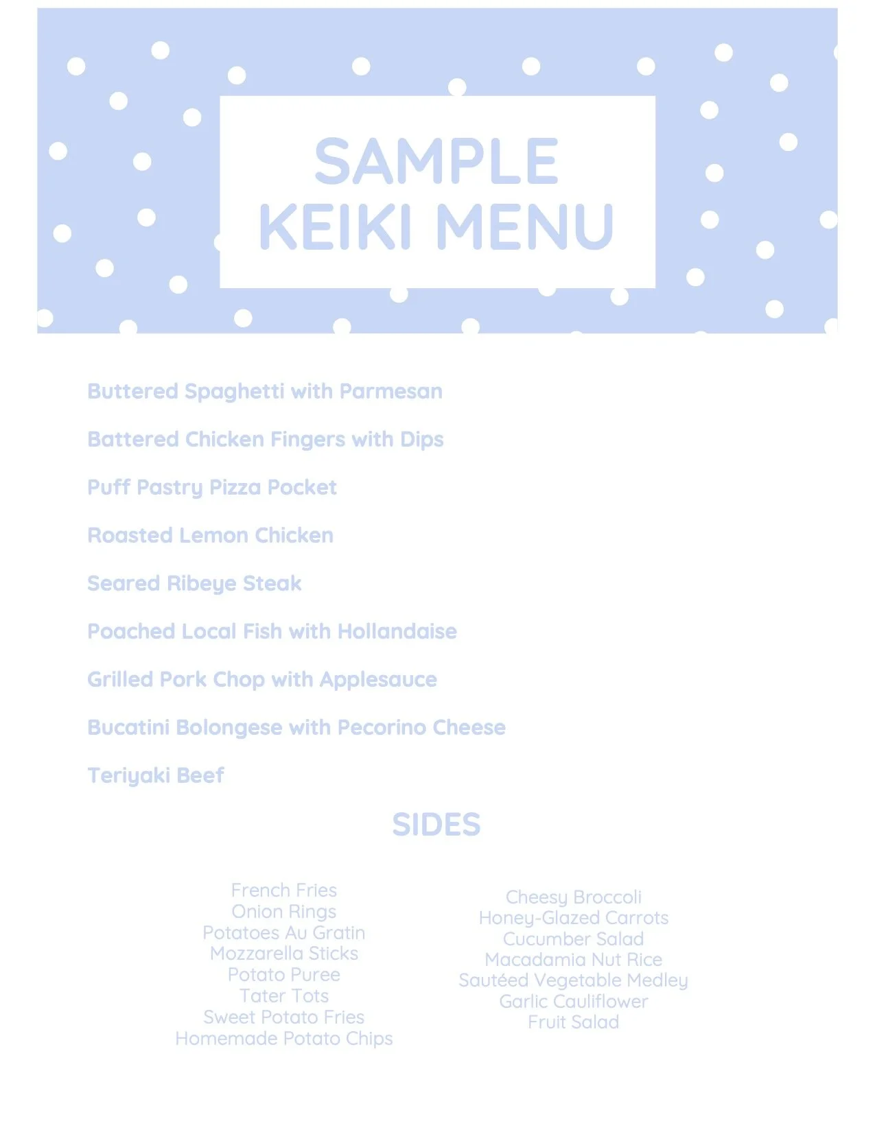Our Menu - Lahaina Private Chef — Lahaina Private Chef