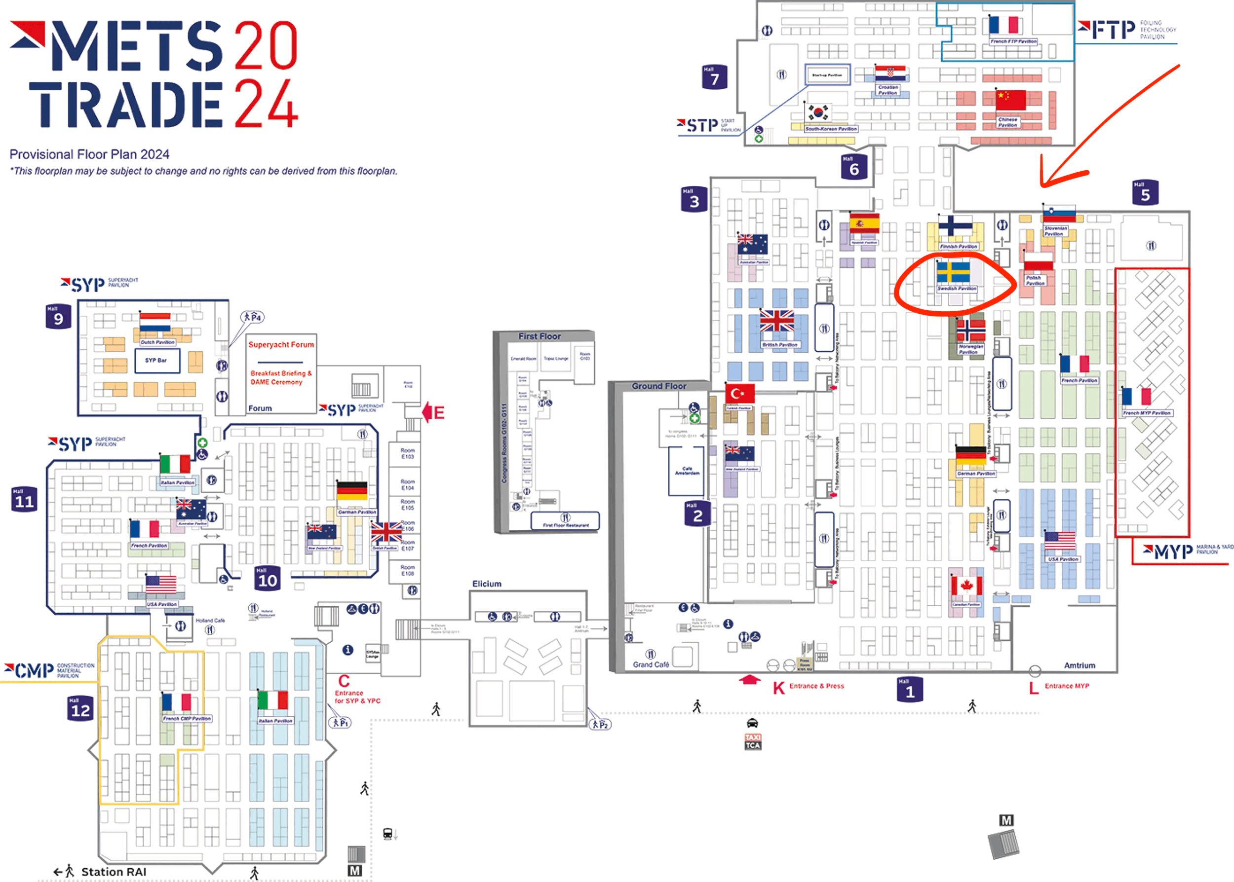 Svenska paviljongen på METS — Sweboat