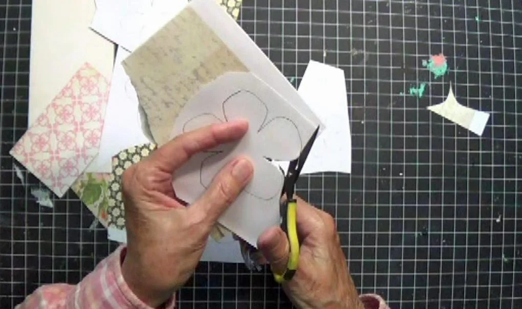 DIY Paper Flowers from scraps — Linda Neff maker