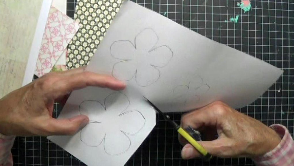 DIY Paper Flowers from scraps — Linda Neff maker