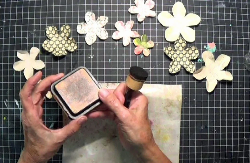 DIY Paper Flowers from scraps — Linda Neff maker