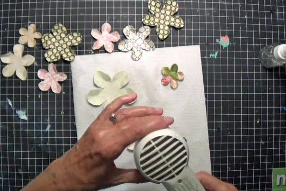 DIY Paper Flowers from scraps — Linda Neff maker