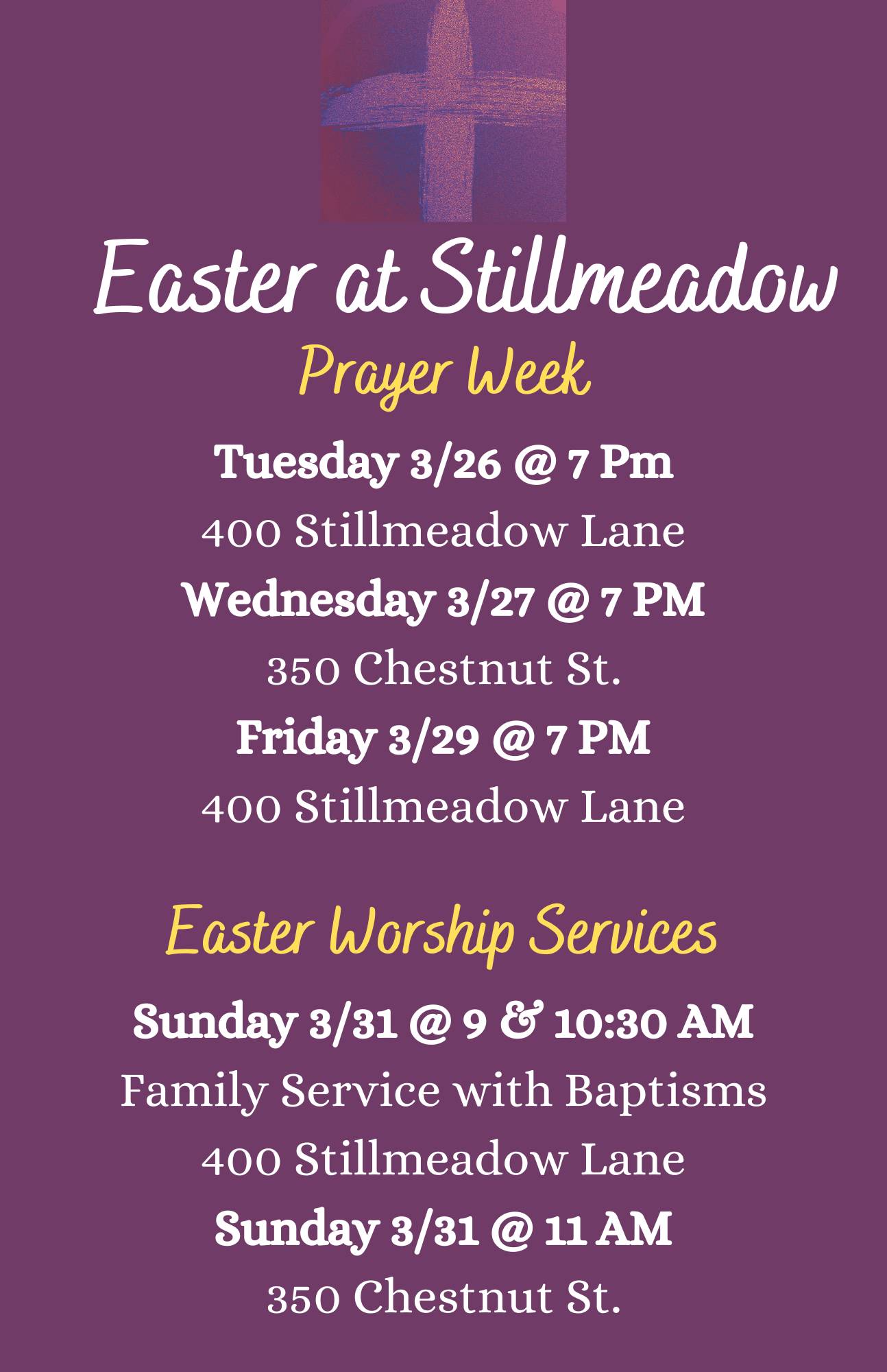 All Families Invited to Ignite 3/18 — Stillmeadow Church of the Nazarene