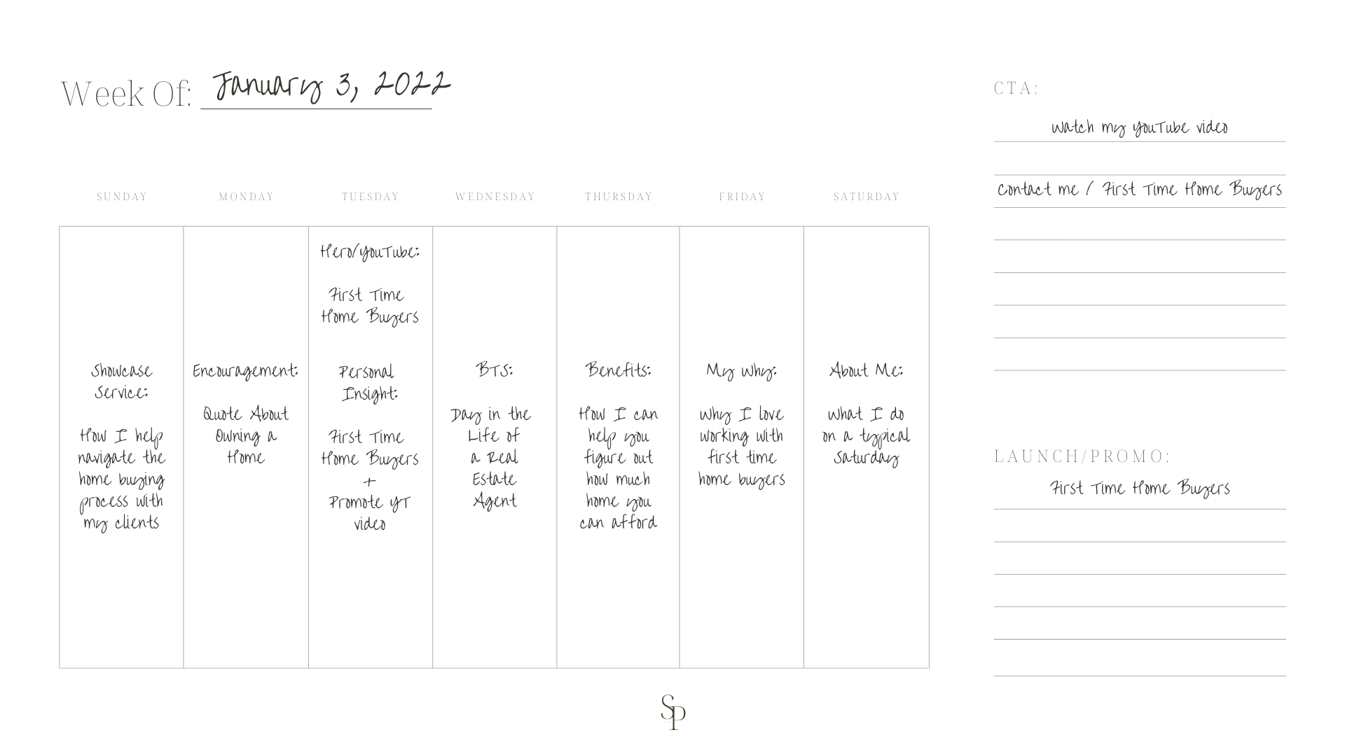 How to Create a Content Marketing Plan — Sunday Muse Design | Brand ...