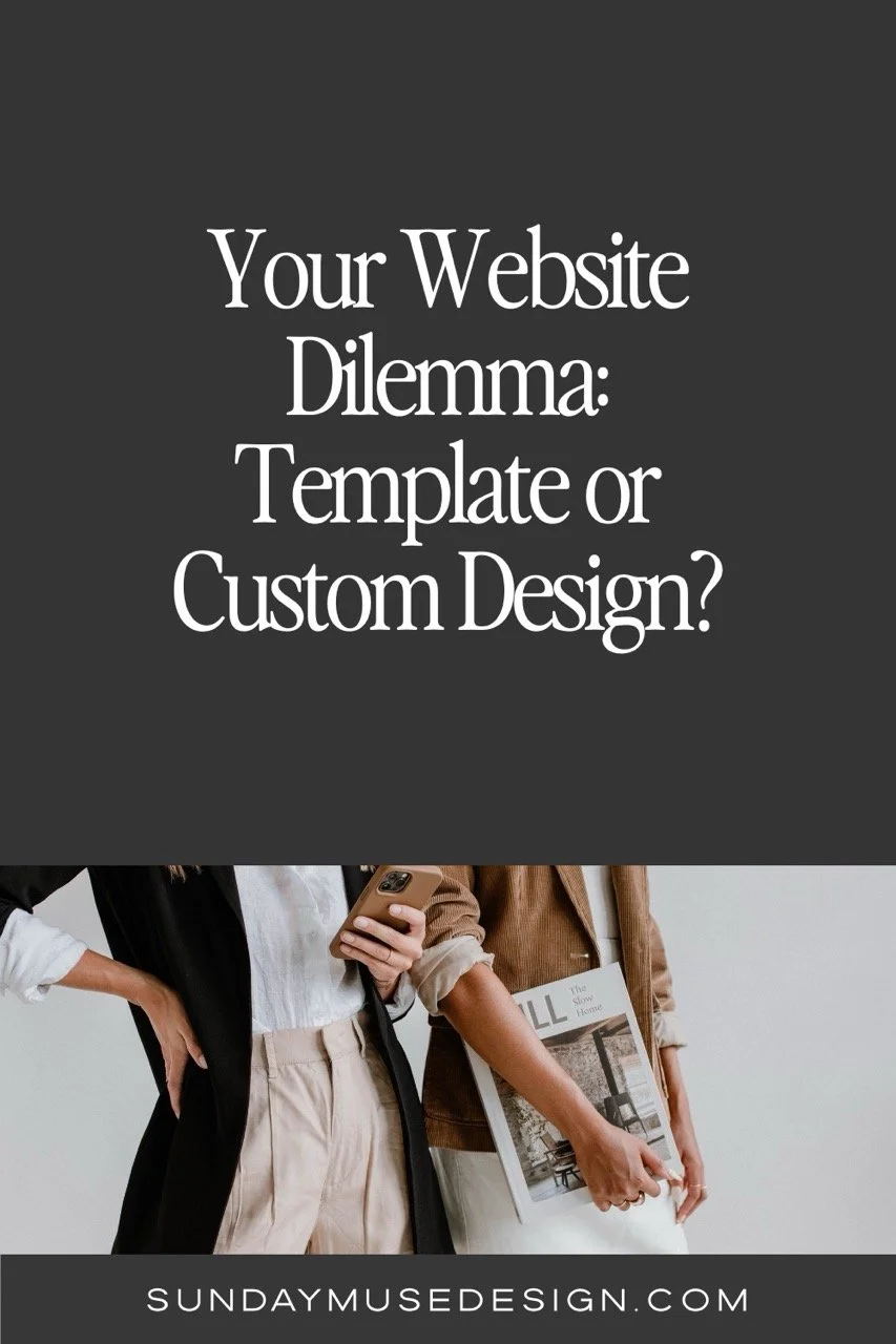 Website Template or Custom Design? Deciding How to Build Your Dream ...