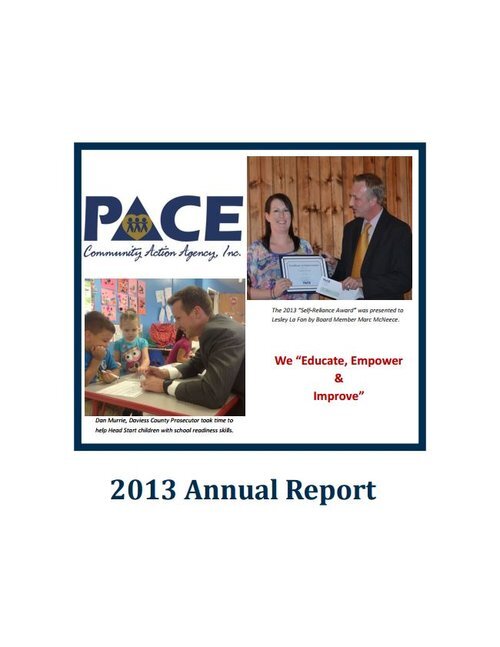Reports & Brochures — Pace Community Action Agency, Inc.