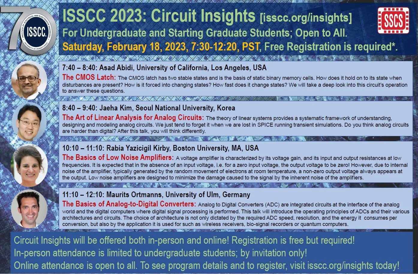 ISSCC Circuit Insights — ISSCC - International Solid-State Circuits Conference