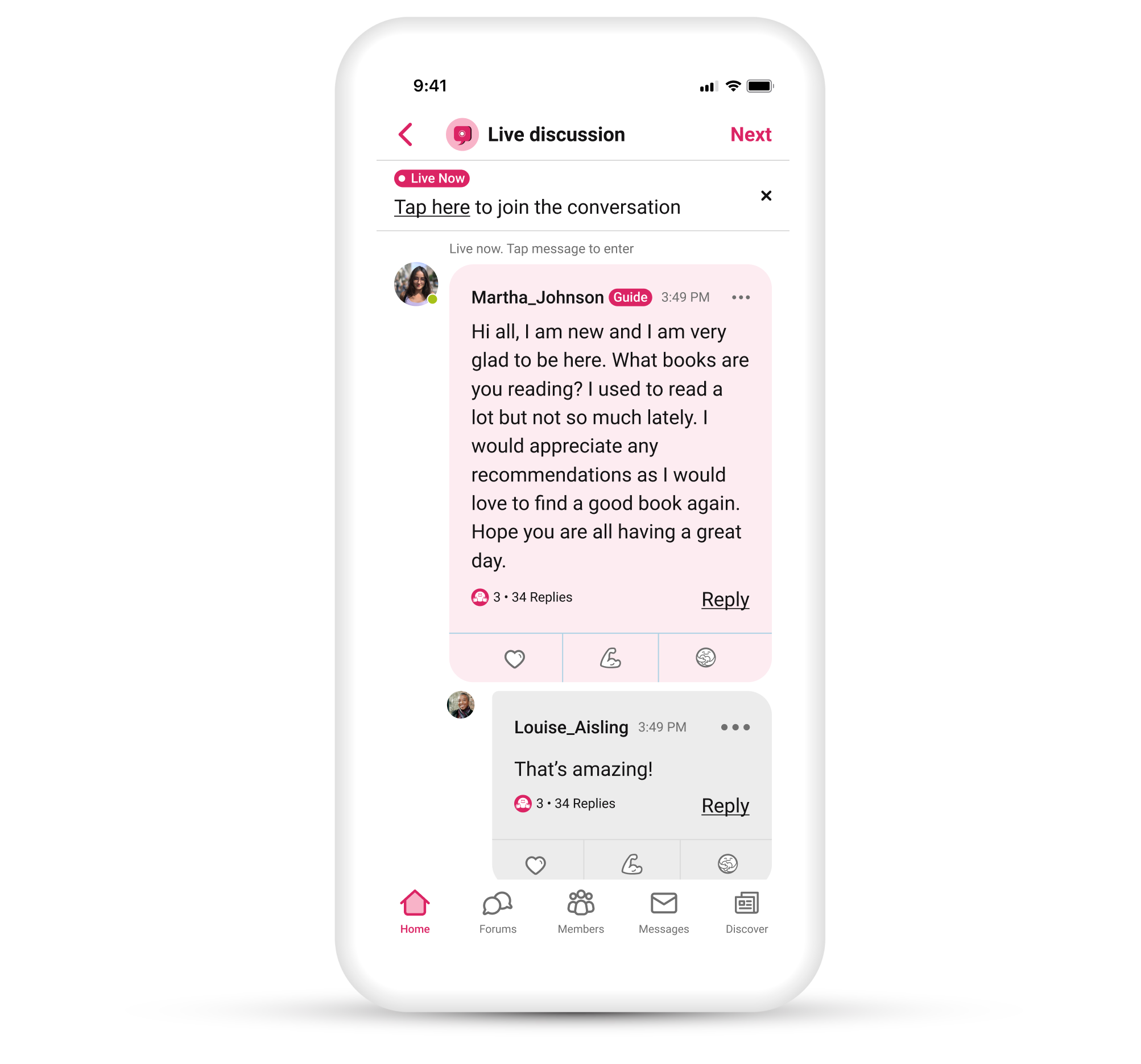 Bezzy, Chronic Condition Communities from Healthline