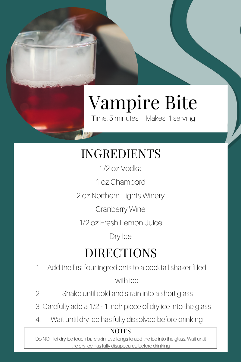 Vampire Bite Cocktail — Northern Lights Winery