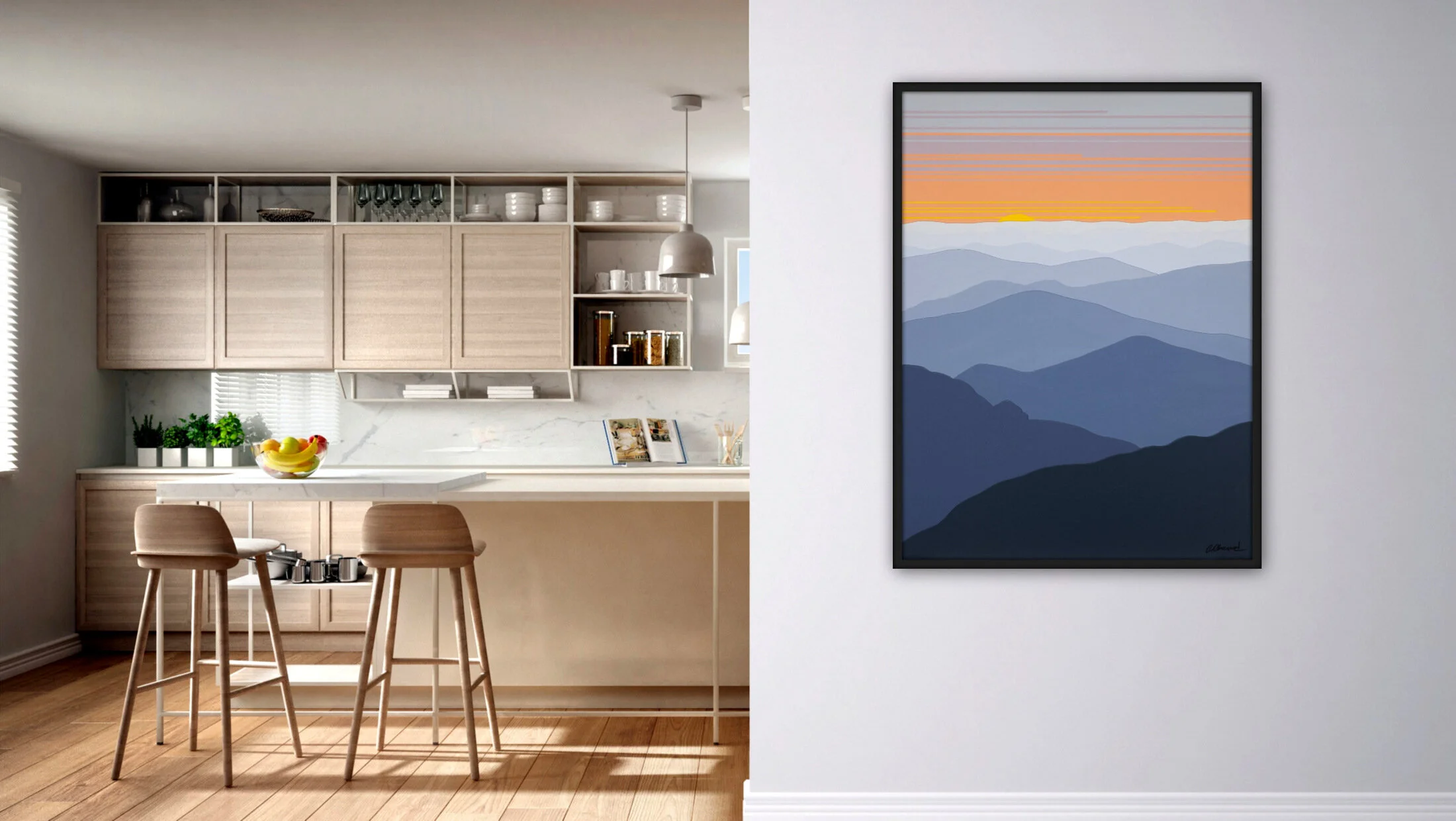 DIMENSIONAL LANDSCAPES — CINDY LOU CHENARD