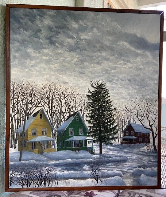 Original Paintings by Daniel Natale-View From The Grape is a original ...