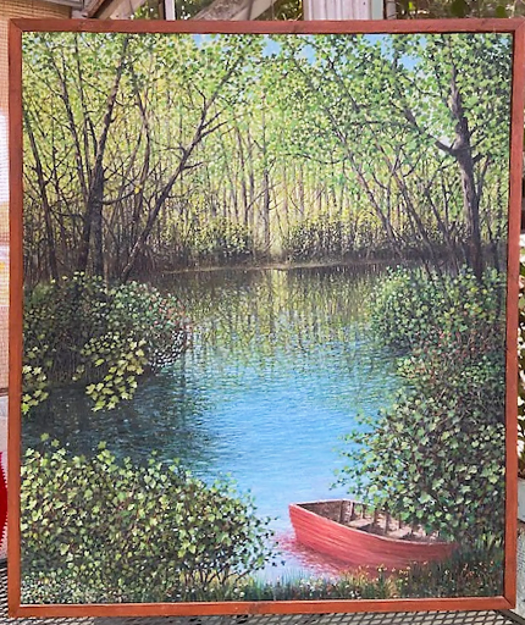 Original Paintings by Daniel Natale-Walking Past the Grape-limited ...