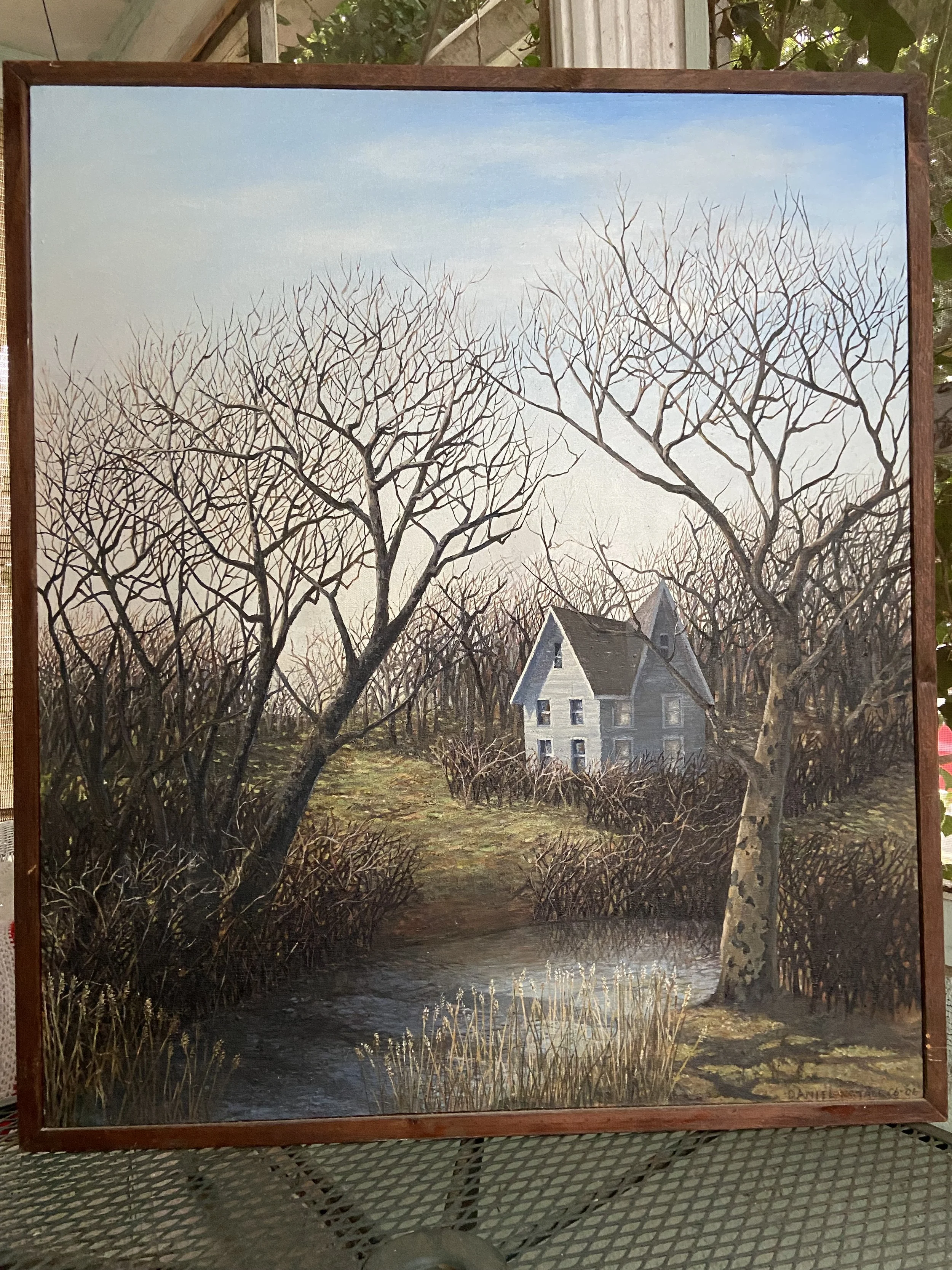 Original Paintings by Daniel Natale-View From The Grape is a original ...