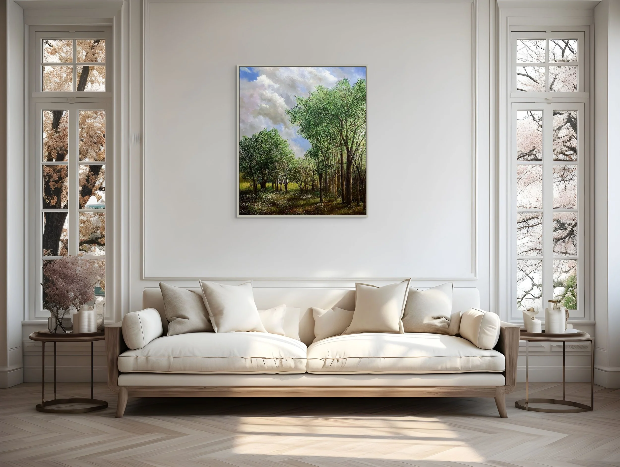 Original Paintings by Daniel Natale-Path under the Grape-limited ...