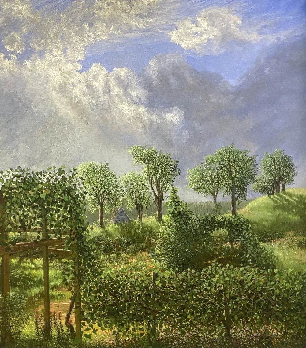 Original Paintings by Daniel Natale-Path under the Grape-limited ...