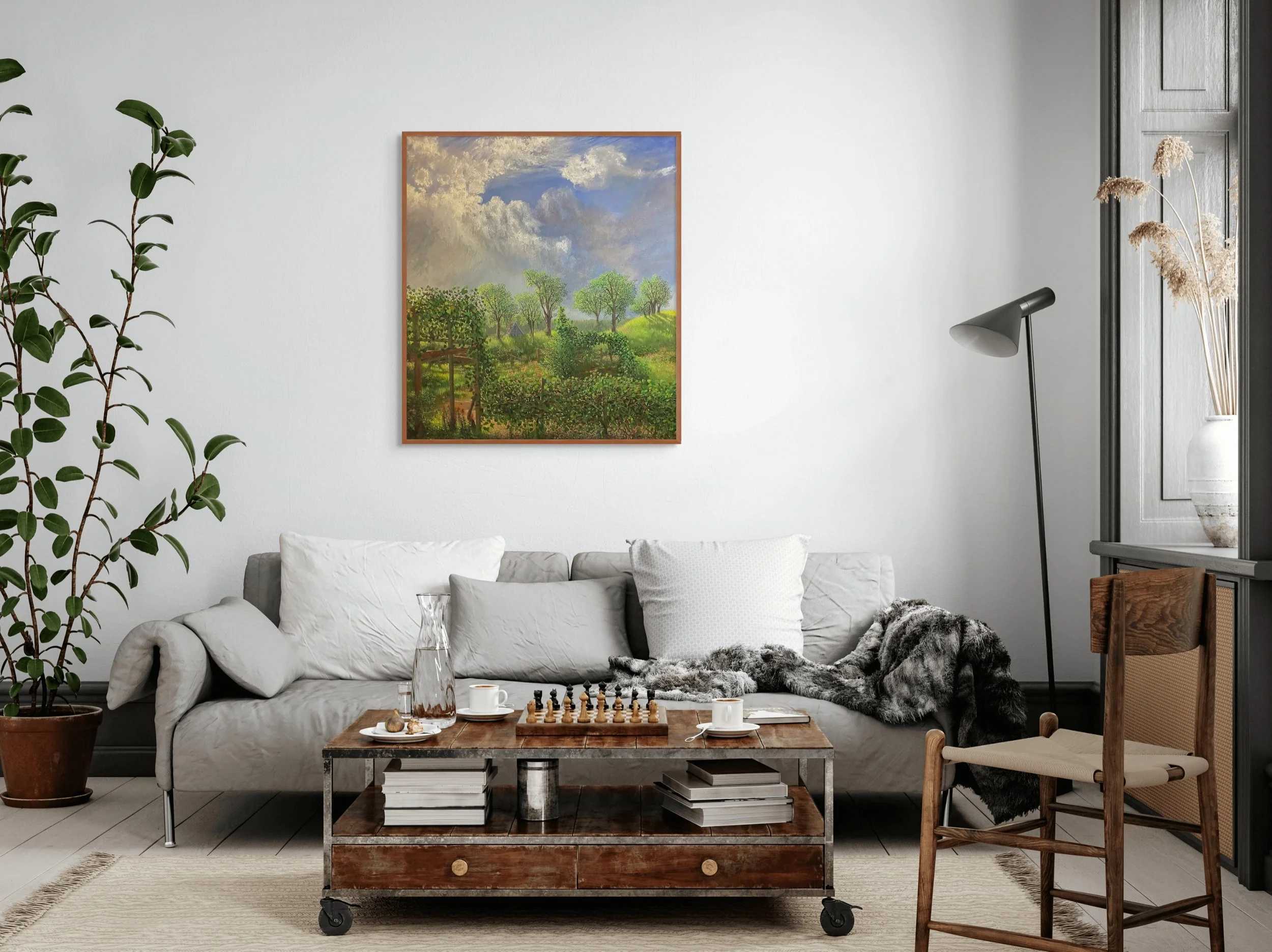 Original Paintings by Daniel Natale-Path under the Grape-limited ... Original Paintings by Daniel Natale-Path under the Grape-limited ...