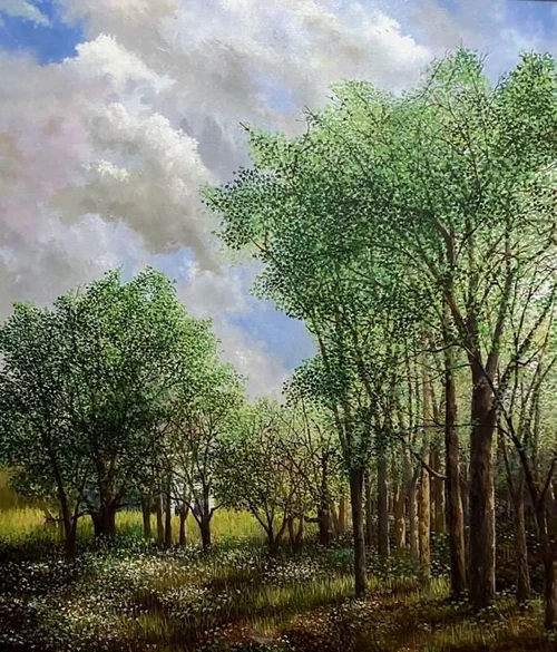 Original Paintings by Daniel Natale-Path under the Grape-limited ...