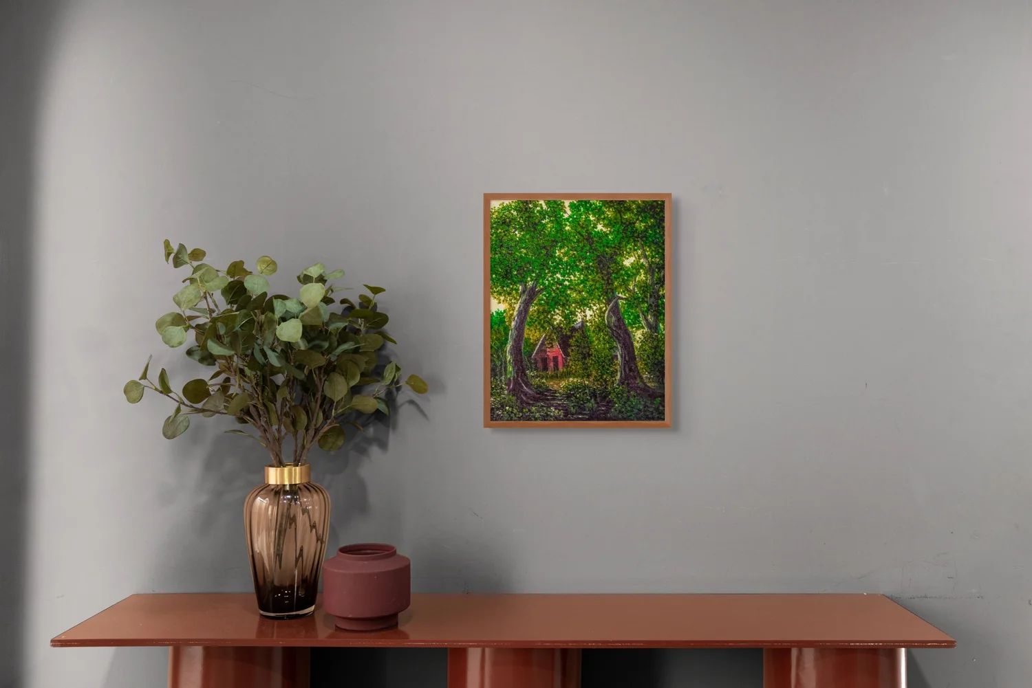 Original Paintings by Daniel Natale-Path under the Grape-limited ...