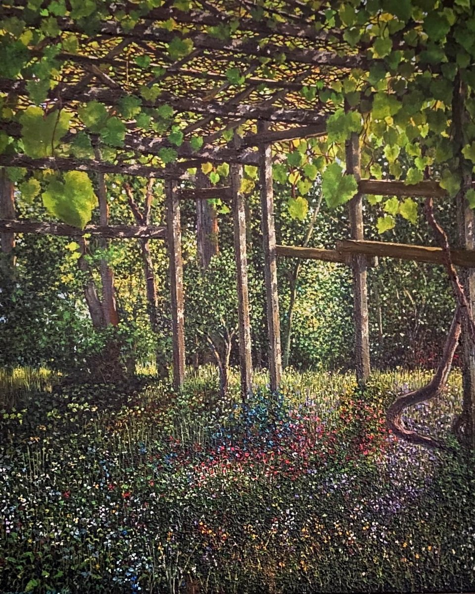 Original Paintings by Daniel Natale-View From The Grape is a original ...