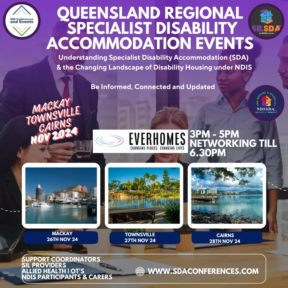 North QLD February SDA Info Sessions — Specialist Disability Accommodation Brisbane Queensland