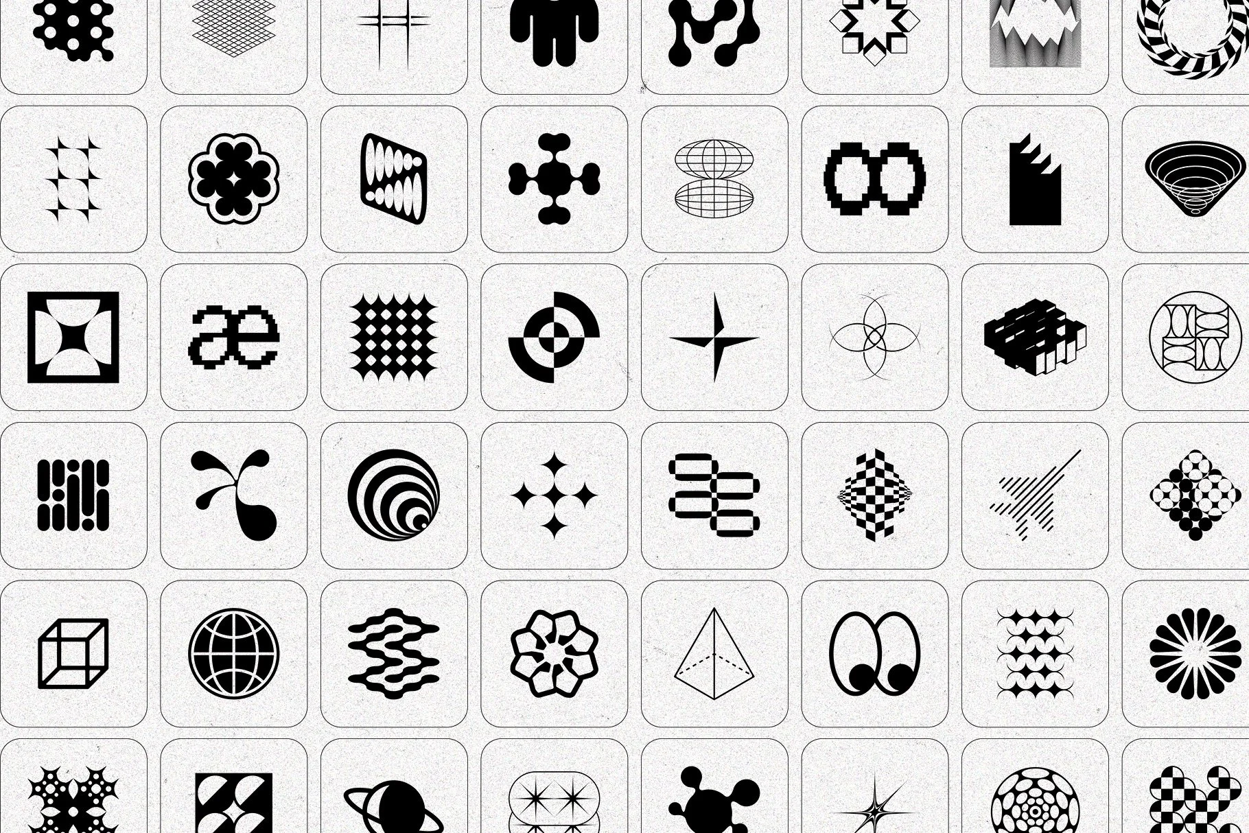 Revolutionize Design: 100 Futuristic Vector Shapes for Bold Graphics ...