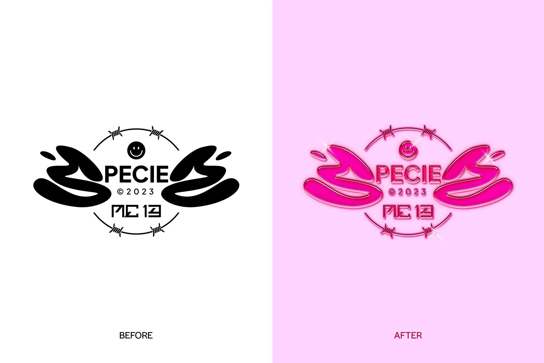 Elevate Your Designs with our Photoshop Ink-Bleed Effect | Smart ...